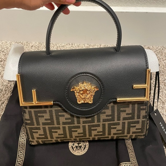 Fendi | Bags | Fendace Fendi And Versace Collaboration Limited Edition ...